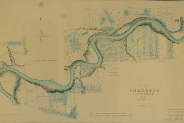 The legacy of river lots evident today – YEG Tracks in Time